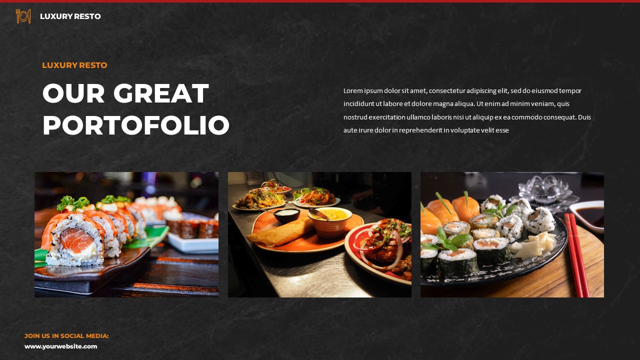 Restaurant Powerpoint Presentation, Presentation Templates | GraphicRiver