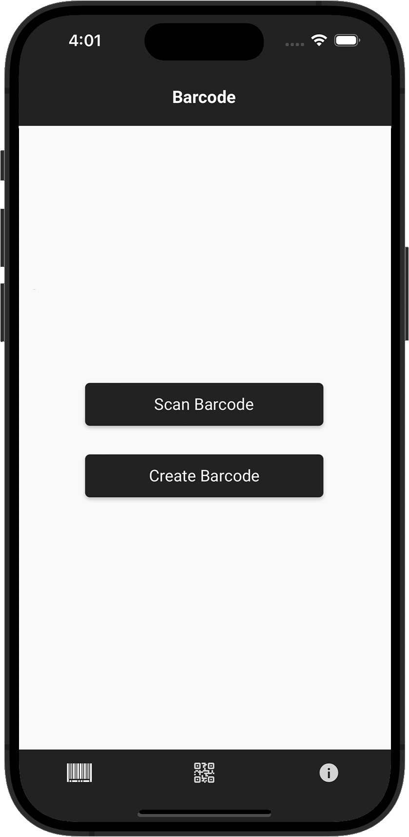React native barcode and QR scanner and generator by Reactiveweb ...