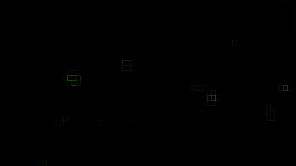 Abstract Green Square Line Animated, Motion Graphics | VideoHive