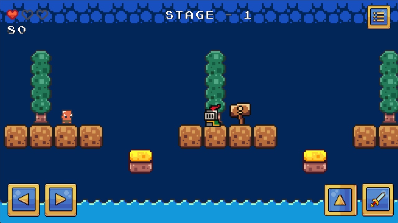 Knight Platformer - Mobile Desktop Platformer Game by raizensoft ...