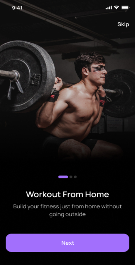 Modern Fitness App | Flutter Template | Figma FREE | Life Time Update ...