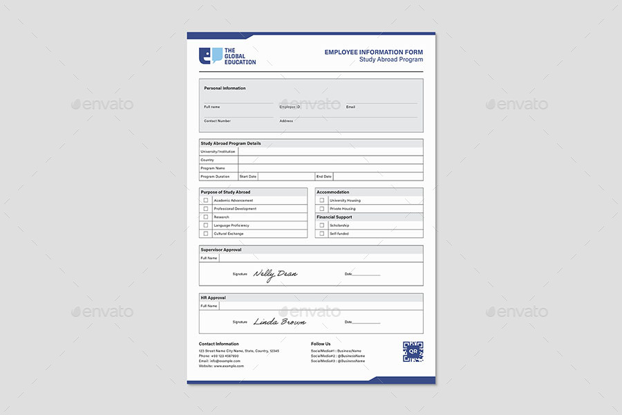 Form Template, Print Templates | GraphicRiver
