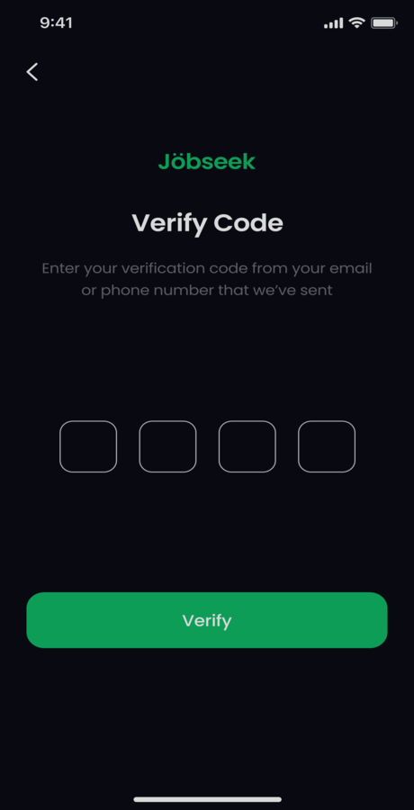 Online Job Finder App | UI Kit | Flutter | Figma FREE | JobSeek by ...