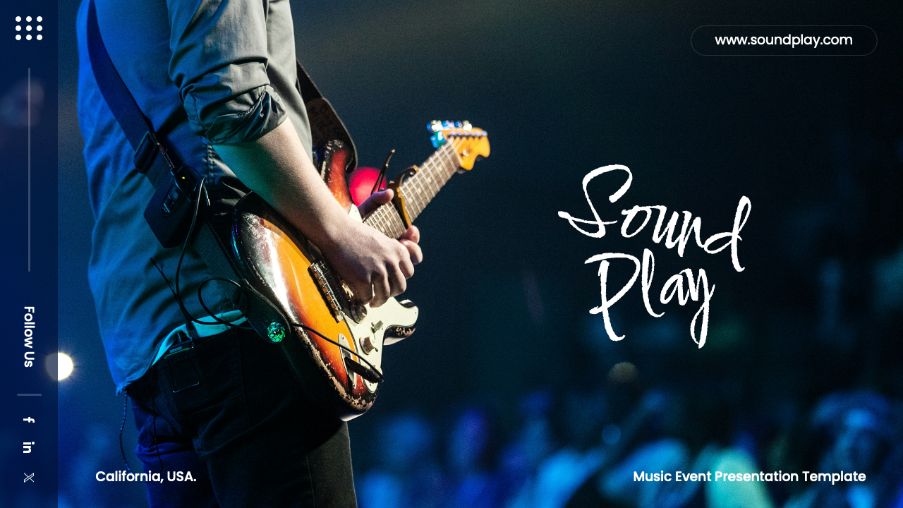Soundplay - Music Event Keynote Template, Presentation Templates ...