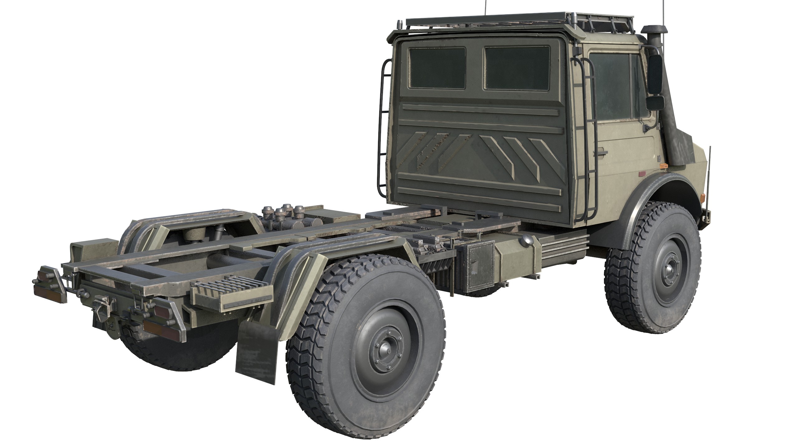 Mercedes Benz Unimog U3000 Truck by TurboCG | 3DOcean