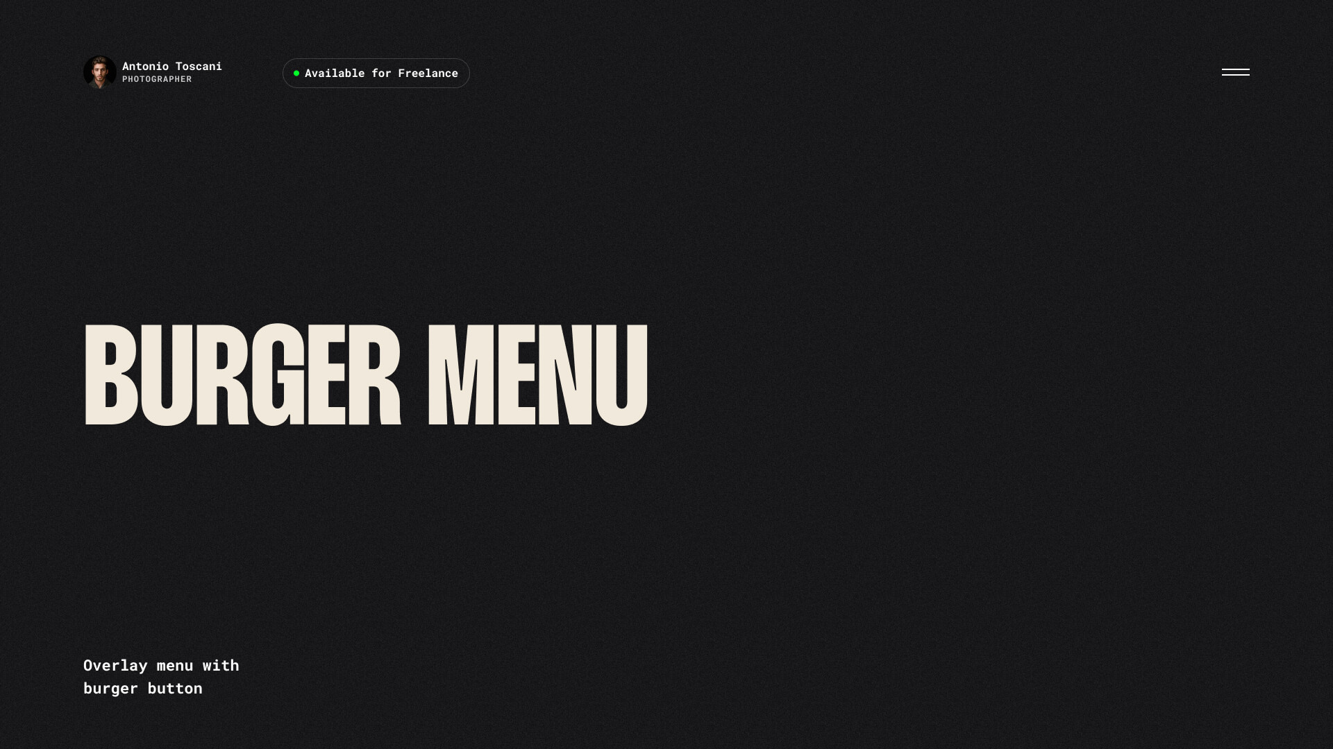 Trigger – Creative Portfolio Figma Template by ArtemSemkin | ThemeForest