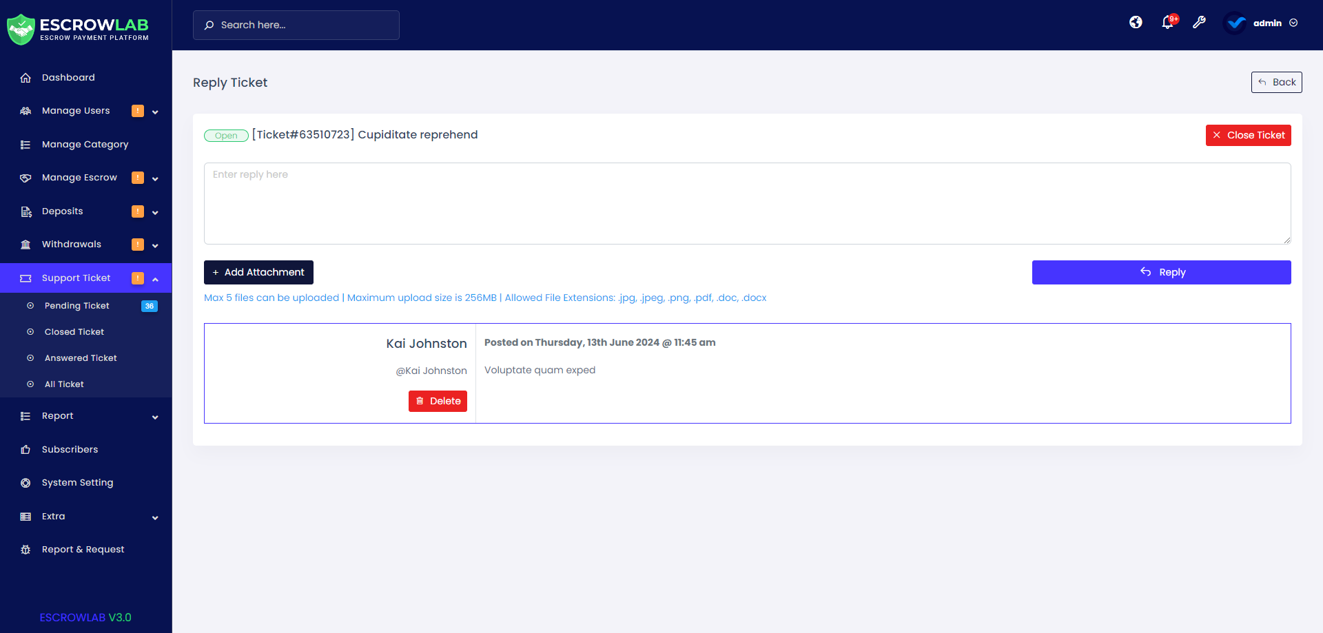 EscrowLab - Escrow Payment Platform by ViserLab | CodeCanyon