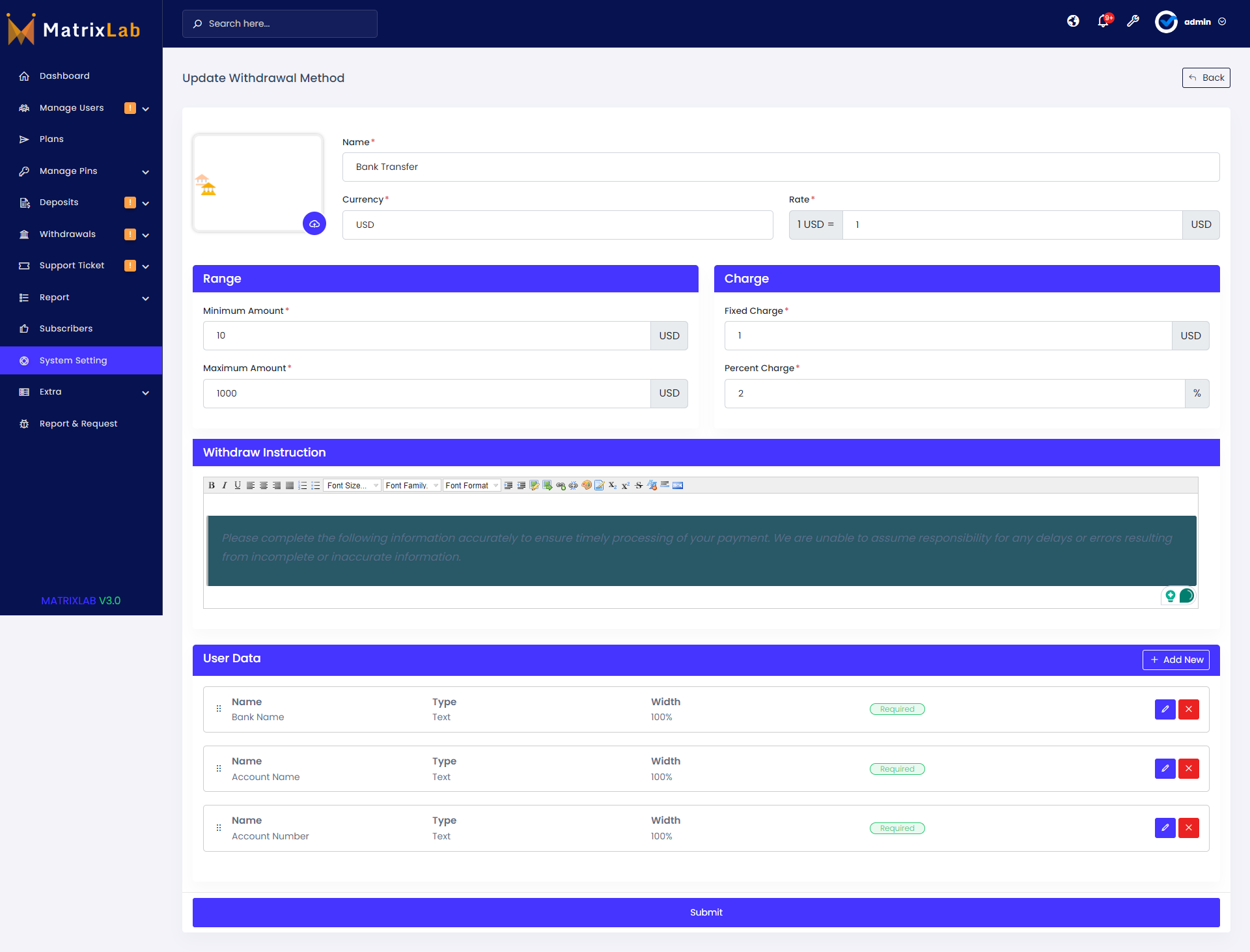 MatrixLab - Multilevel Matrix Platform by ViserLab | CodeCanyon