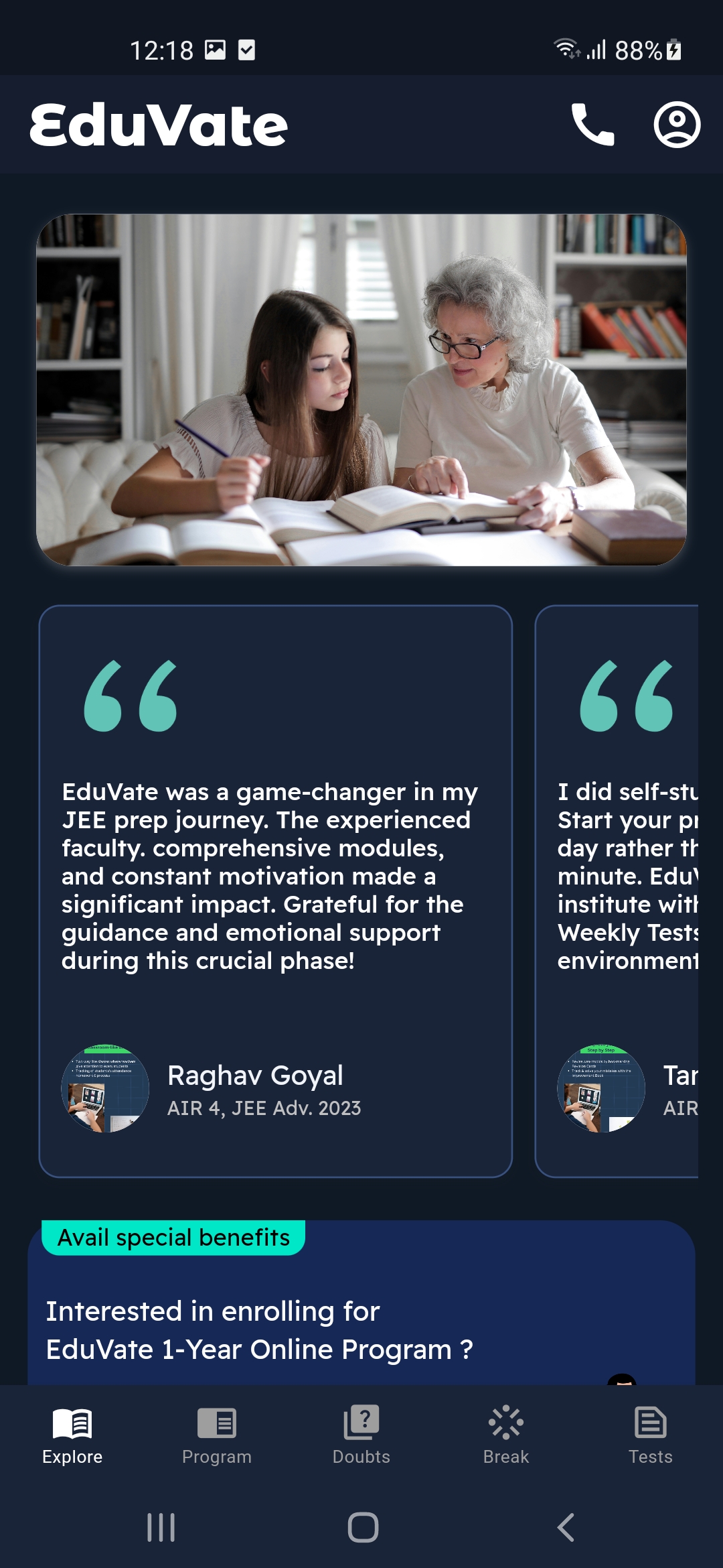 EduVate Education Flutter Application by technozions | CodeCanyon