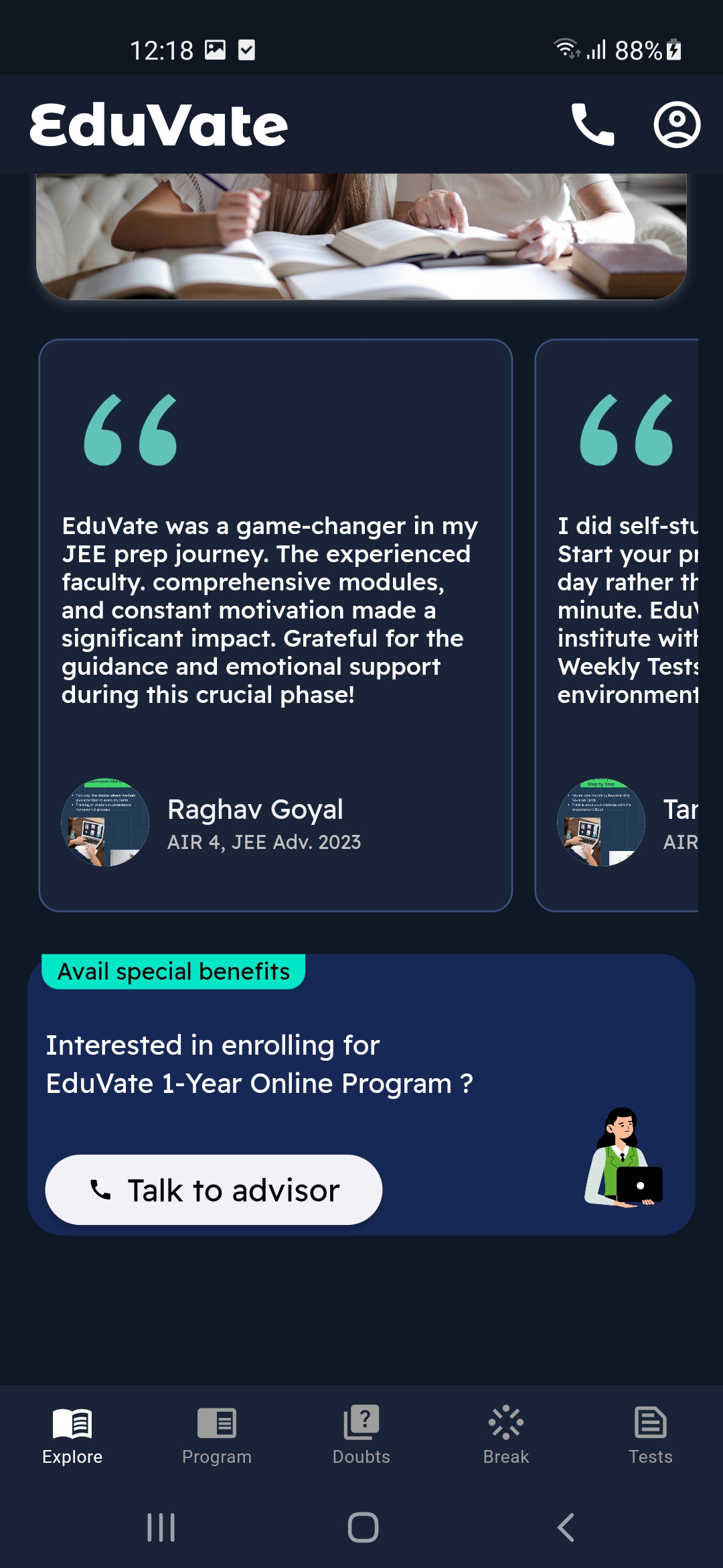 EduVate Education Flutter Application by technozions | CodeCanyon