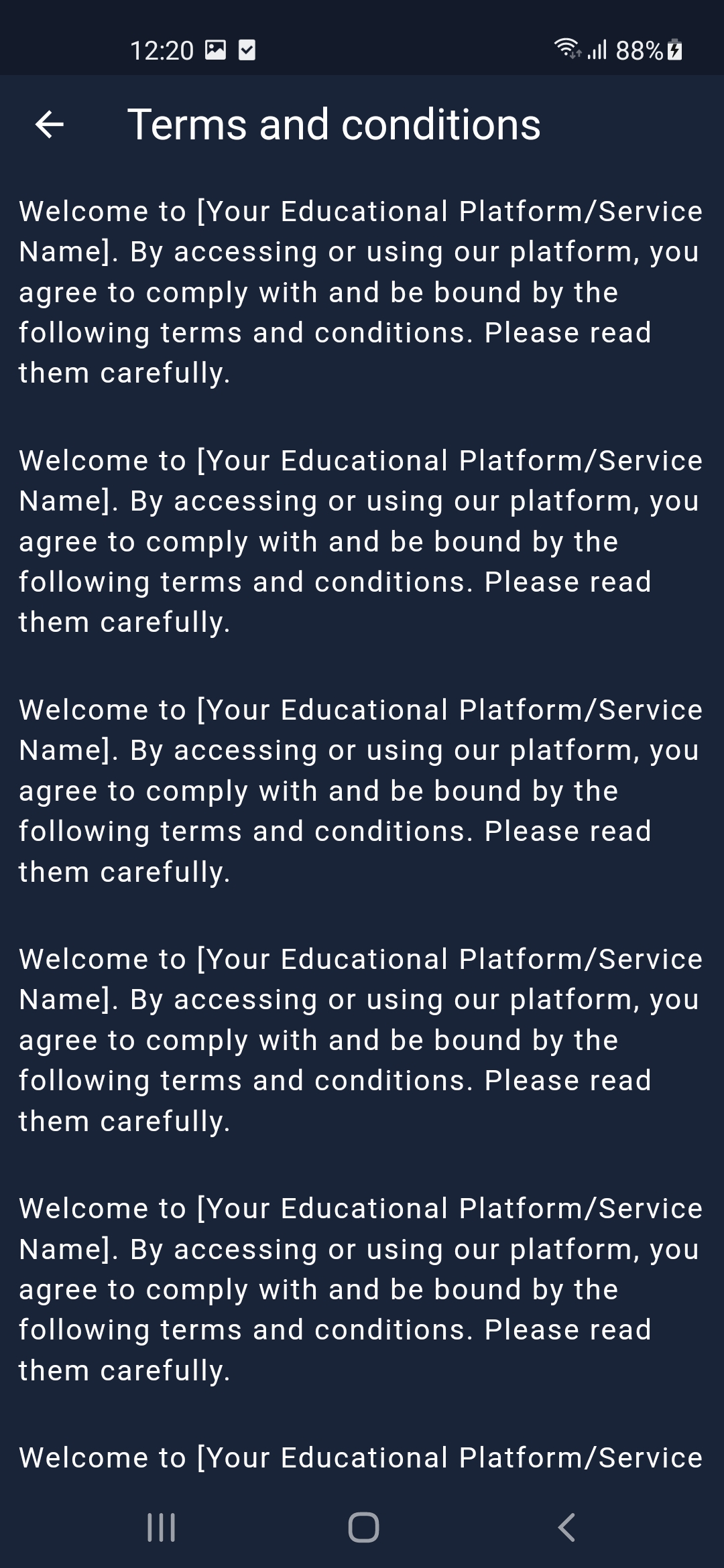 EduVate Education Flutter Application by technozions | CodeCanyon