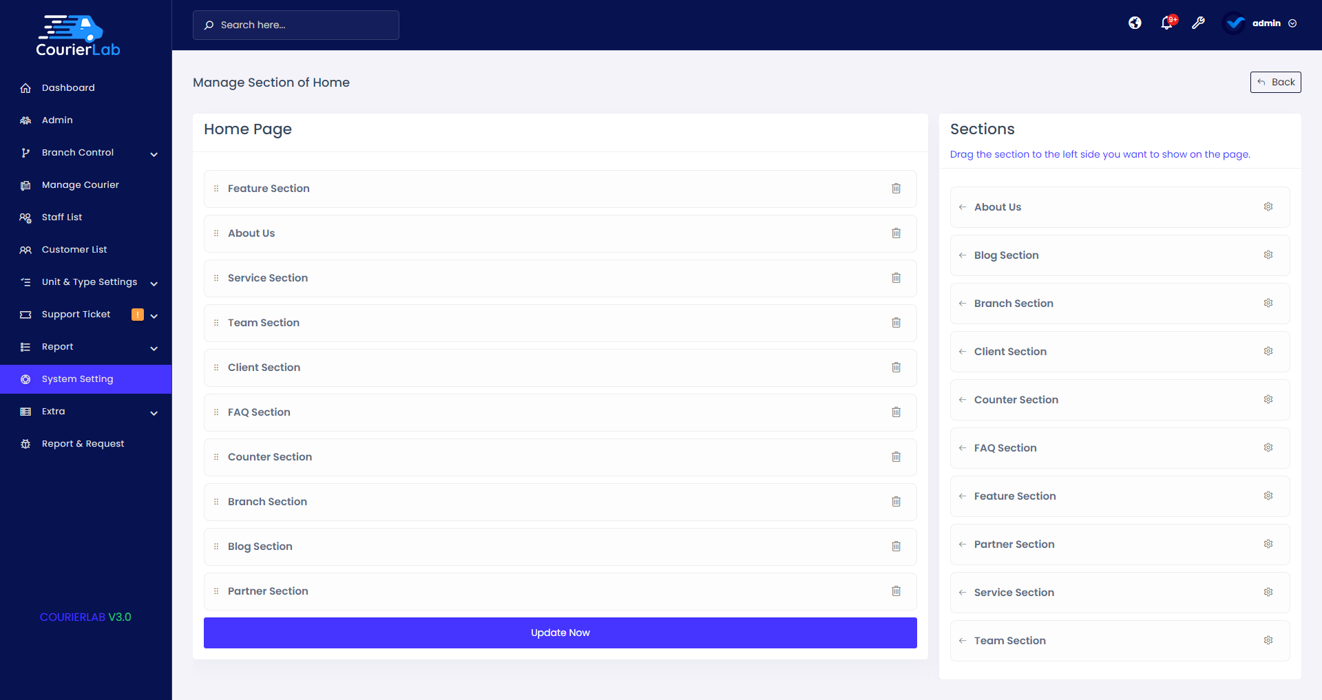 CourierLab - Online Courier And Parcel Tracking Platform by ViserLab