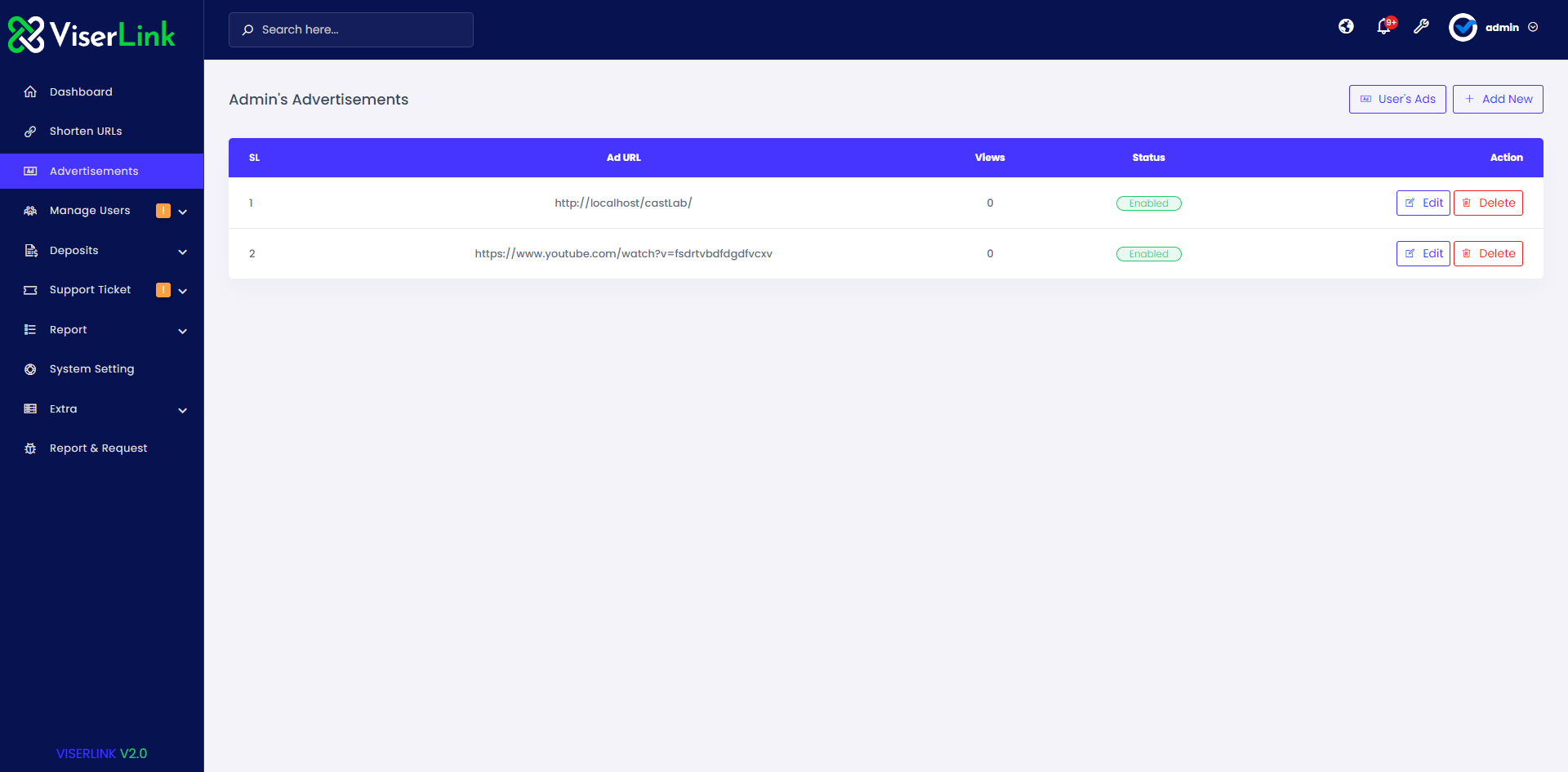 ViserLink - Ultimate URL Shortener by ViserLab | CodeCanyon