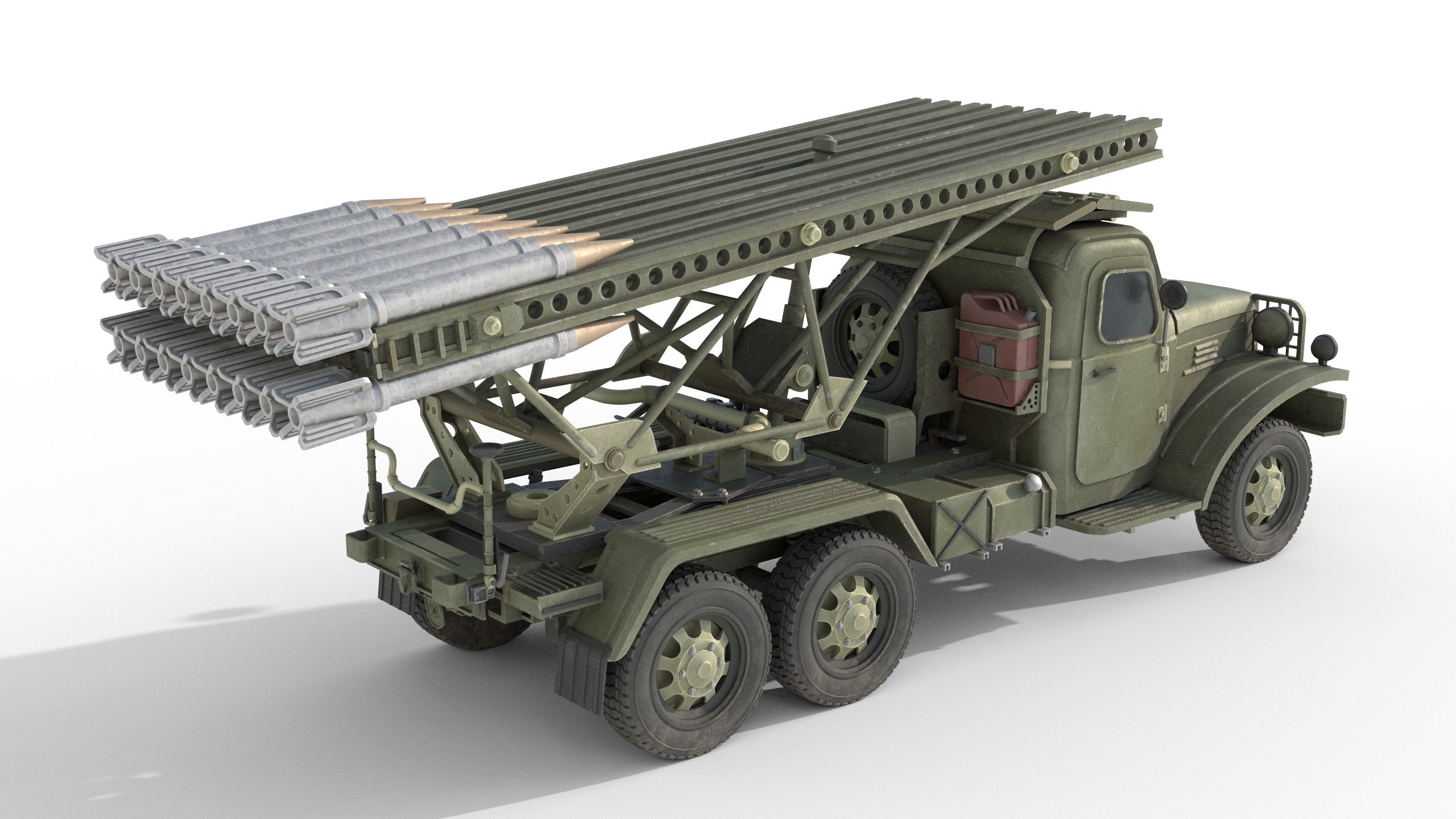 BM 13 Katyusha Rocket Launcher by TurboCG | 3DOcean