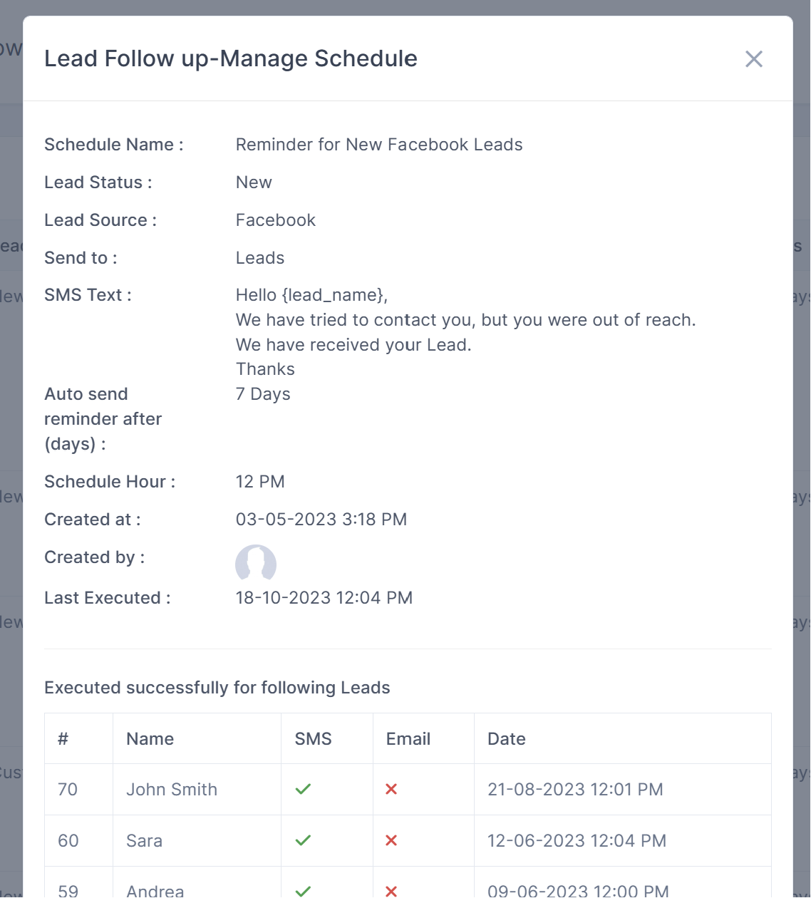 Lead Follow up Scheduler Module for Perfex CRM by sejalinfotech | CodeCanyon
