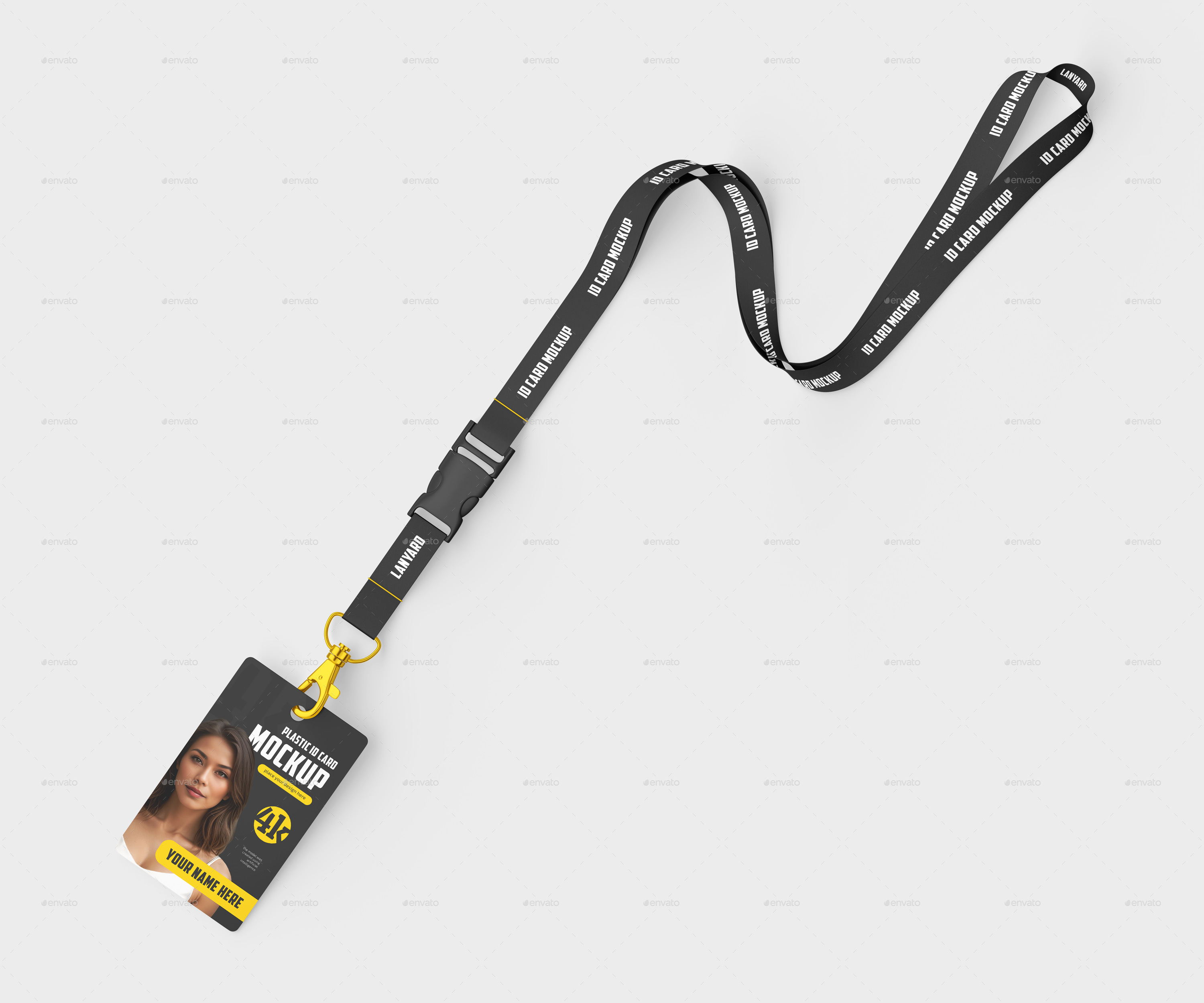 Plastic ID Card Mockup Set, Graphics | GraphicRiver