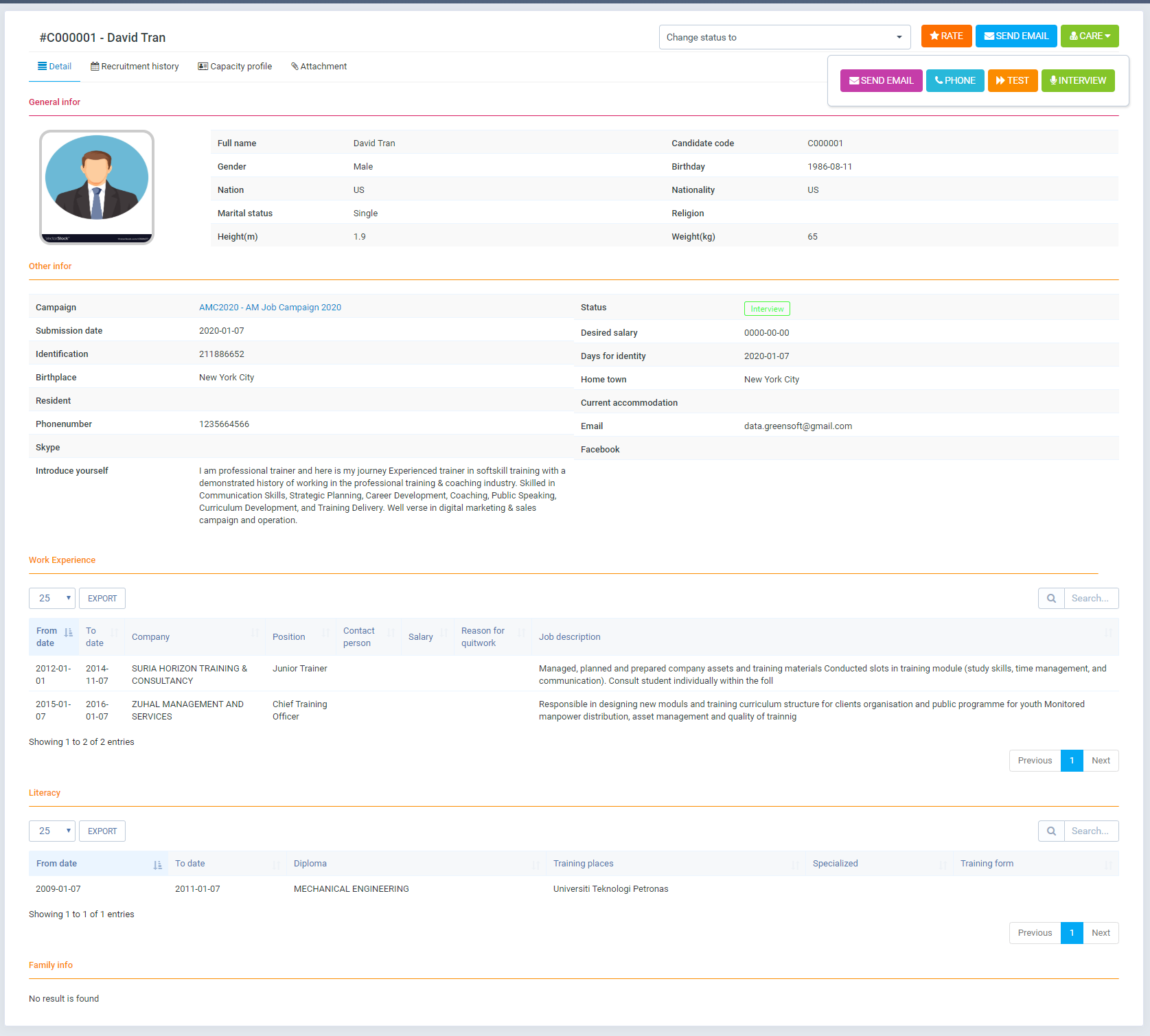 Recruitment Management module for Perfex CRM by GreenTech_Solutions