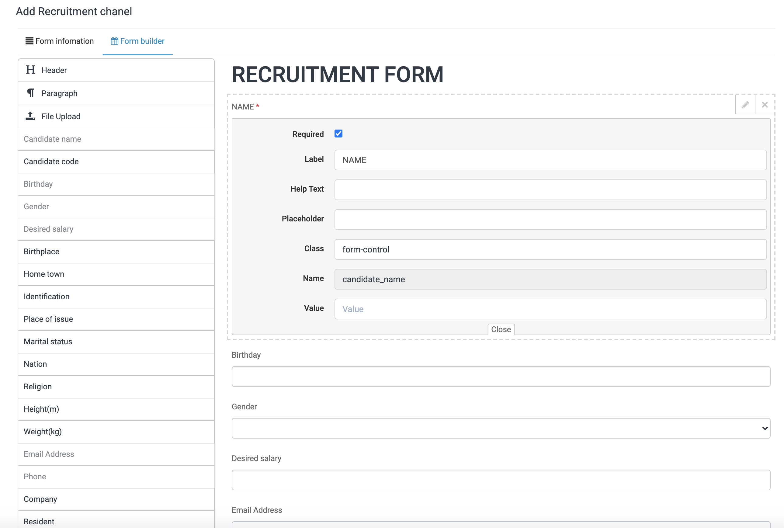 Recruitment Management module for Perfex CRM by GreenTech_Solutions