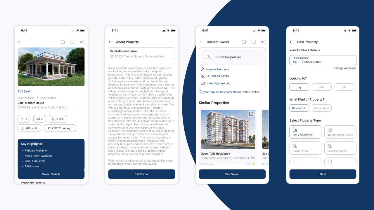 Luxury Real Estate Flutter App UI Kit by thefuturelens | CodeCanyon