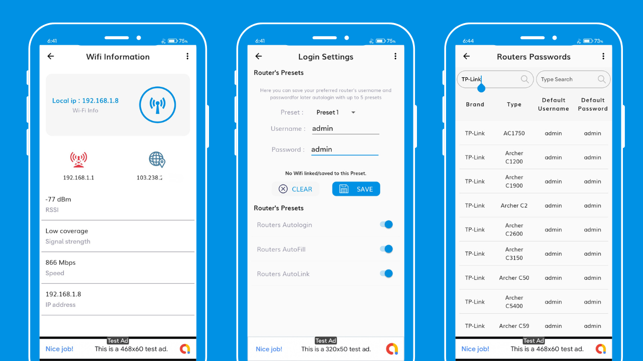 Wifi Router Admin Setup with AdMob Ads Android by MJAppsStudio | CodeCanyon