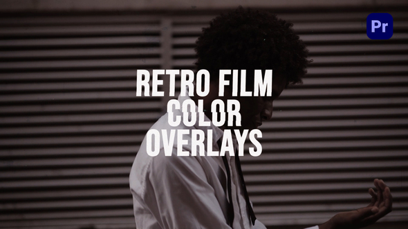 Retro Film Color Overlays, Premiere Pro Templates | VideoHive
