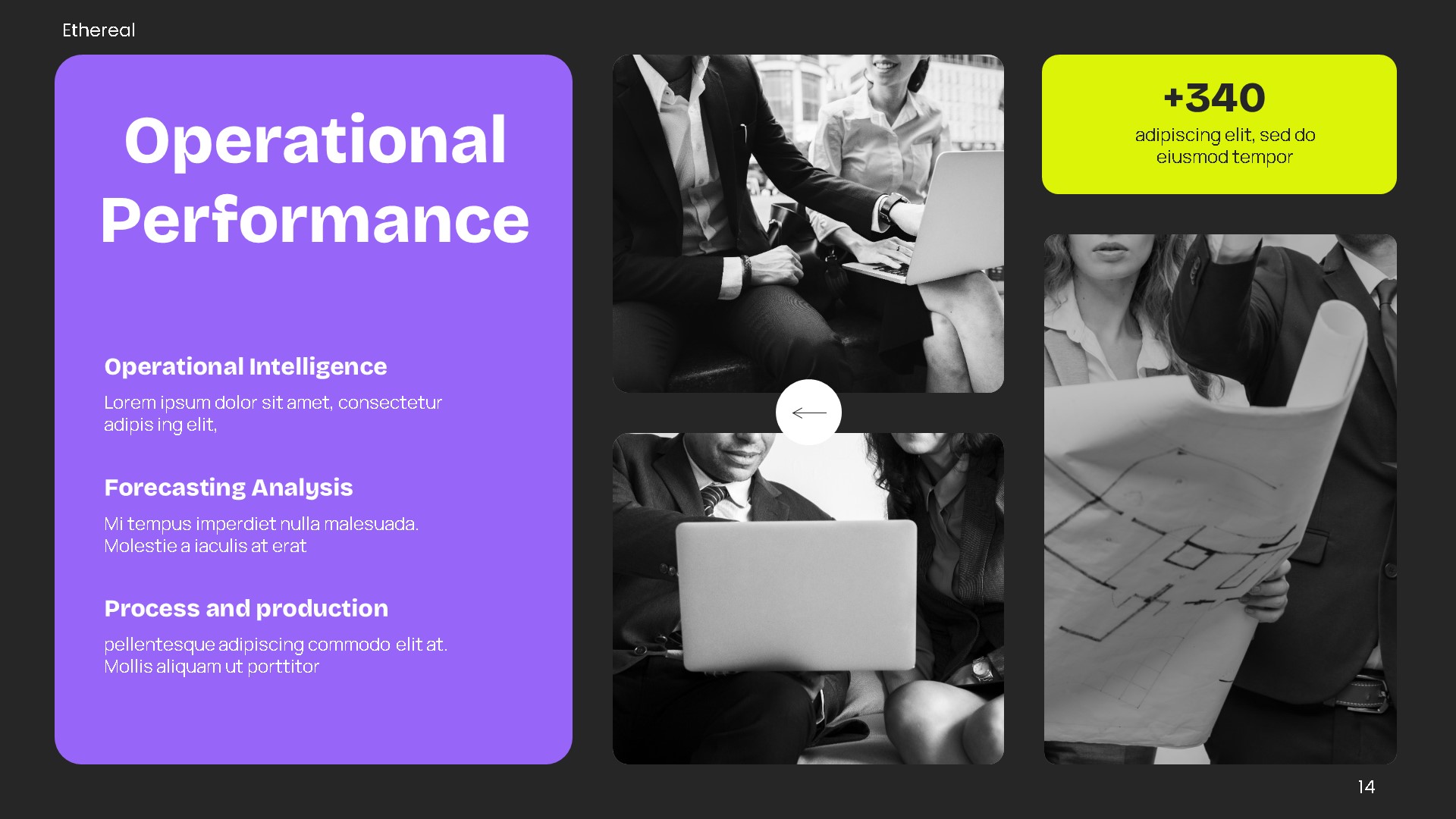 Black Purple Lemon Creative Bento Annual Report Powerpoint Presentation ...