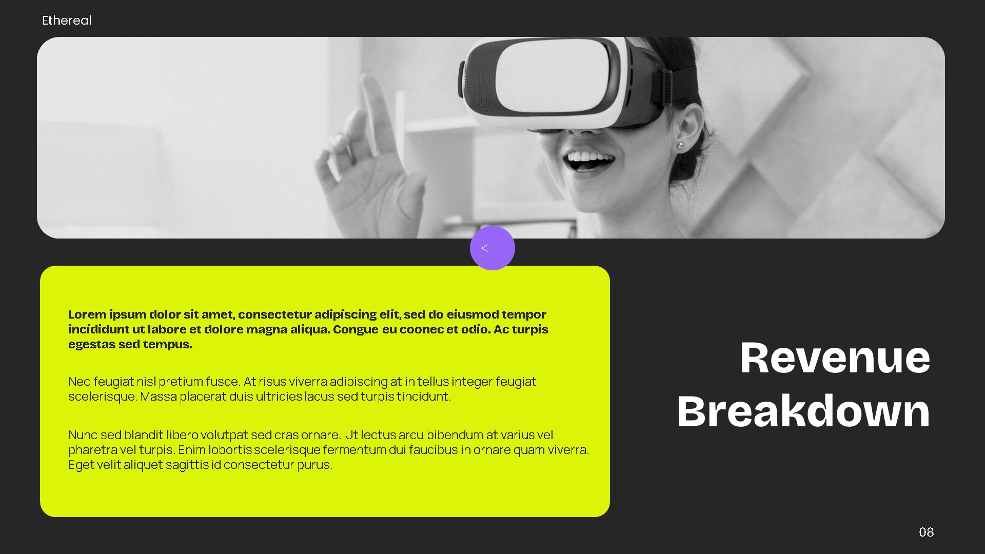 Black Purple Lemon Creative Bento Annual Report Powerpoint Presentation ...