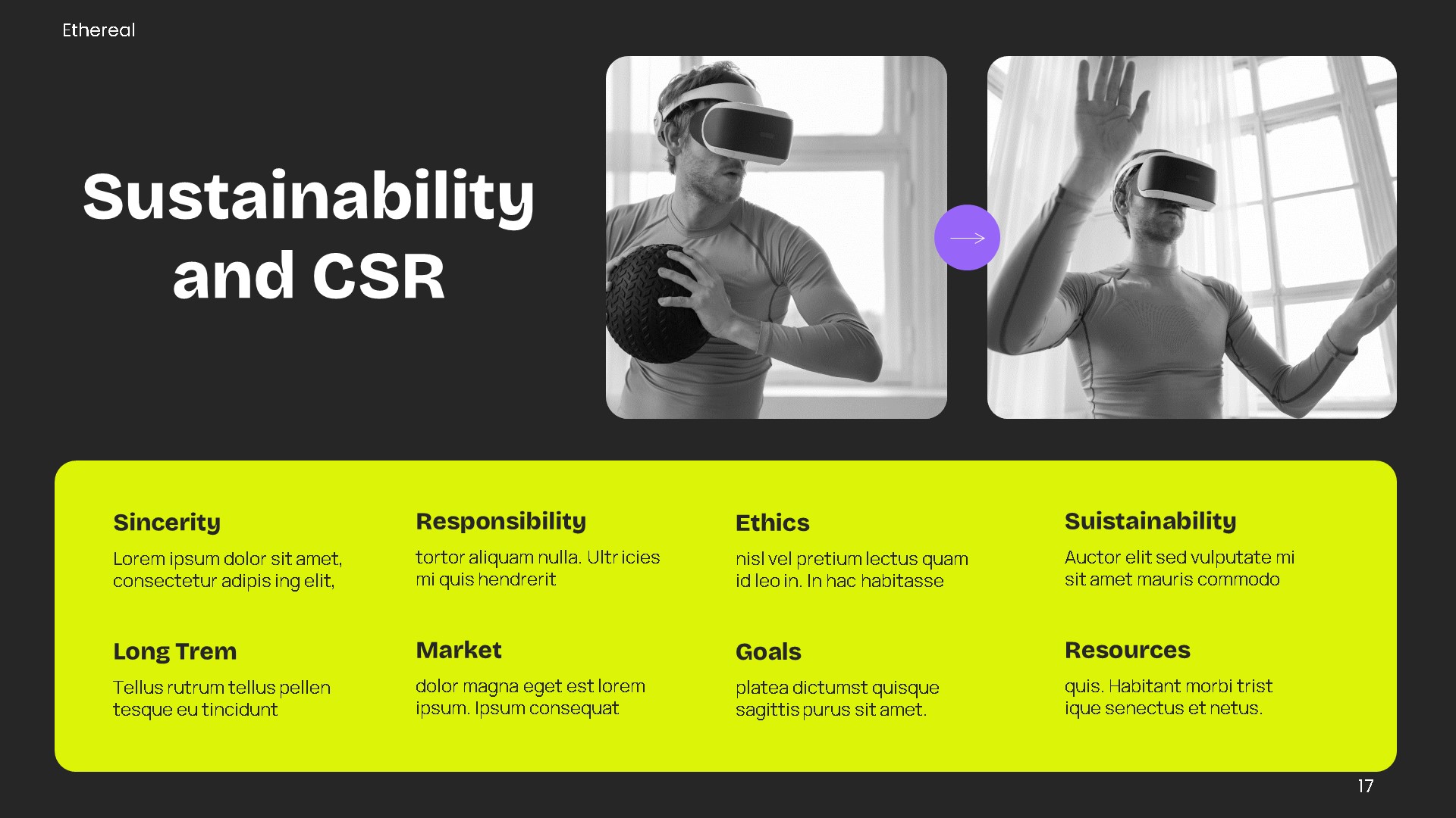 Black Purple Lemon Creative Bento Annual Report Google Slide ...