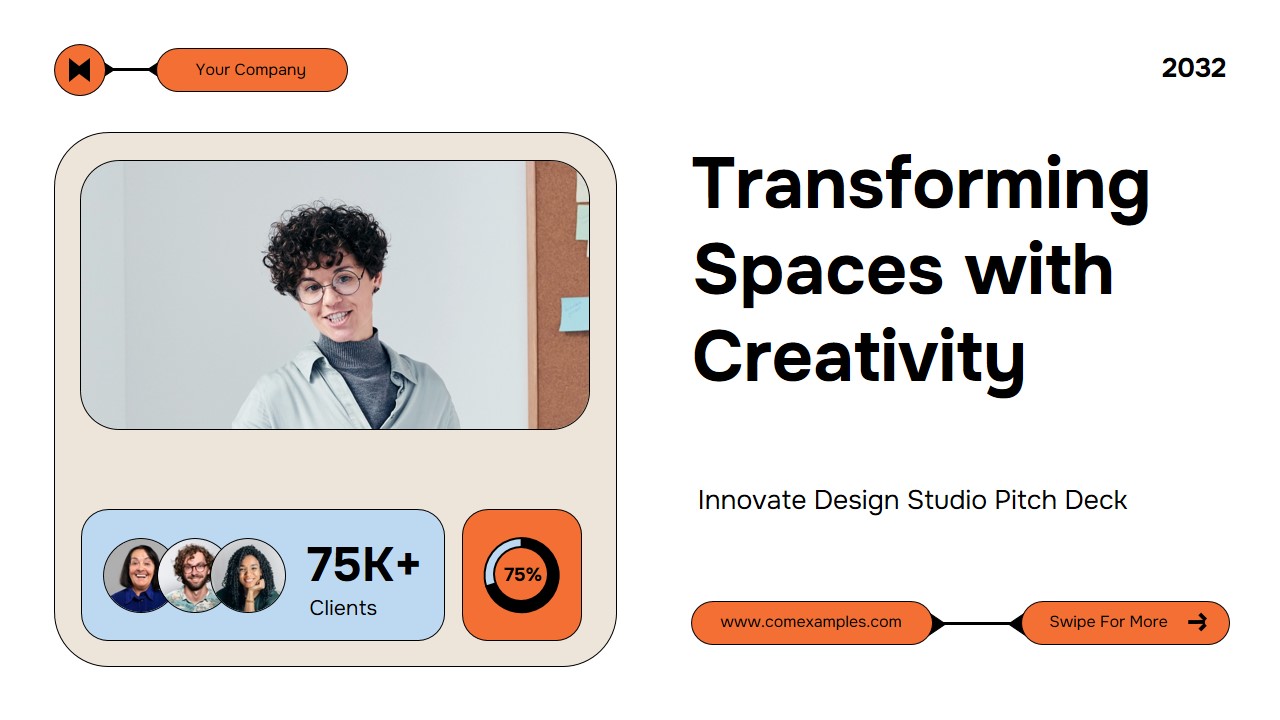 Colorful Creative Pitch Deck Presentation, Presentation Templates ...
