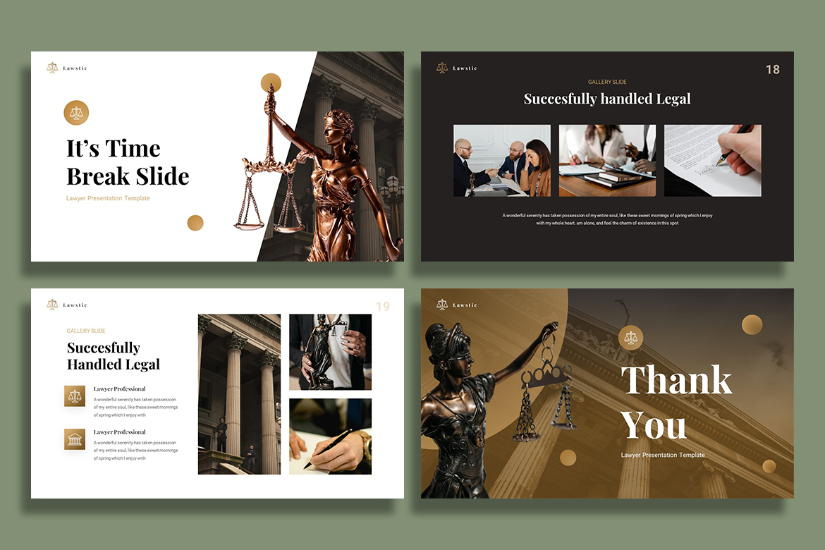 Lawstic - Lawyer PowerPoint Template, Presentation Templates | GraphicRiver