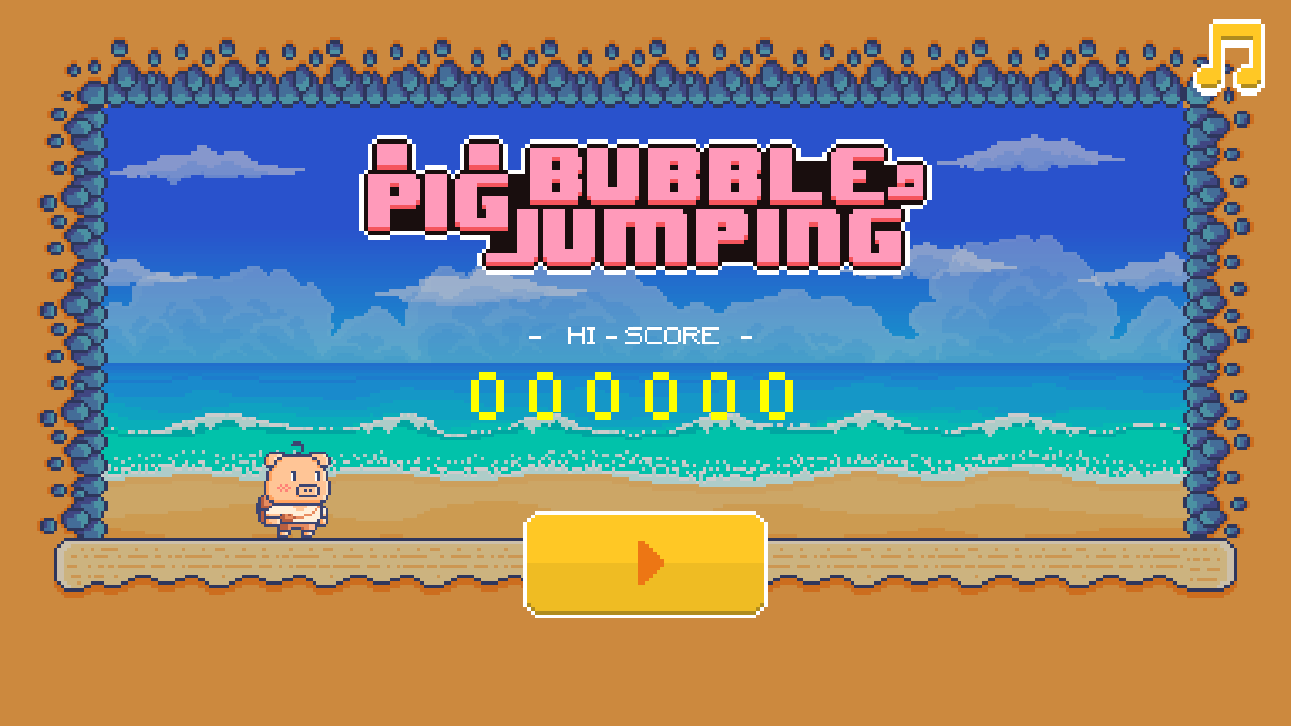 Pig Bubble Jumping by andercodes | CodeCanyon