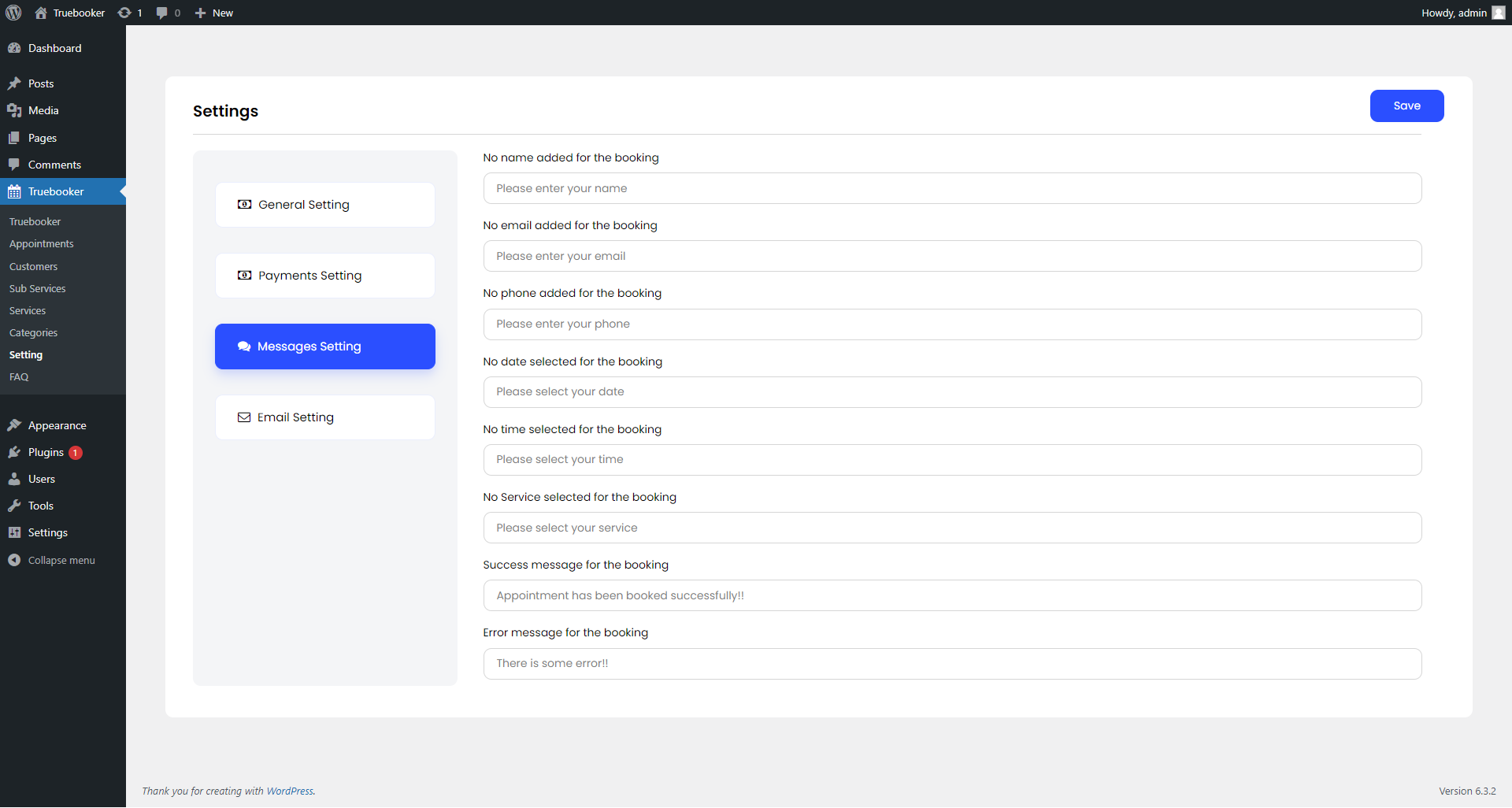 TrueBooker - Appointment Booking & Scheduler Plugins by ThemetechMount