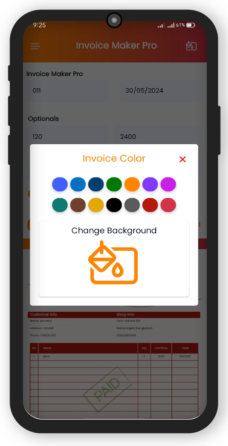 Quick Invoice Generator - Billing Manager, Simple Invoice Generator by ...