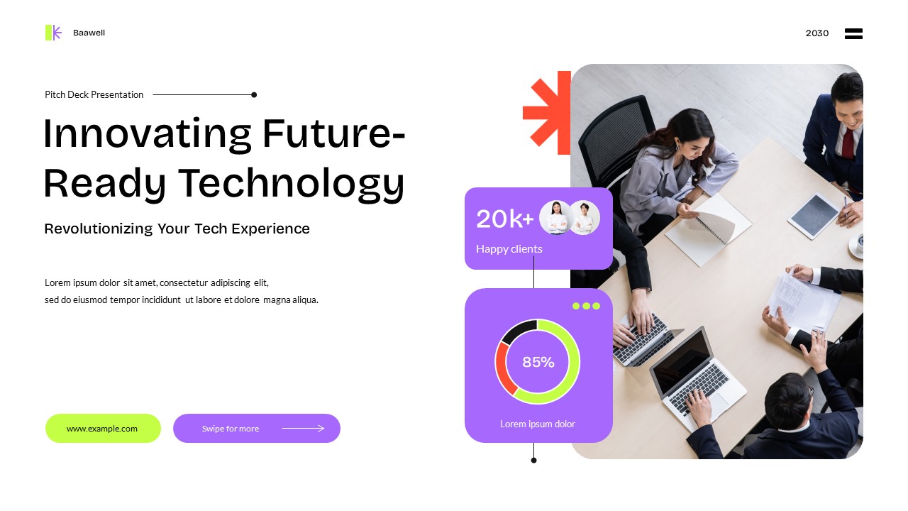 Colorful Creative UI UX Technology Pict Deck Presentation, Presentation ...