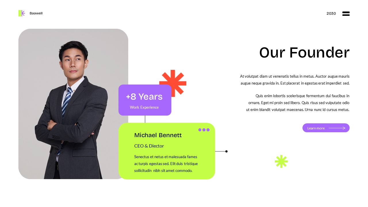 Colorful Creative UI UX Technology Pict Deck Presentation Keynote ...