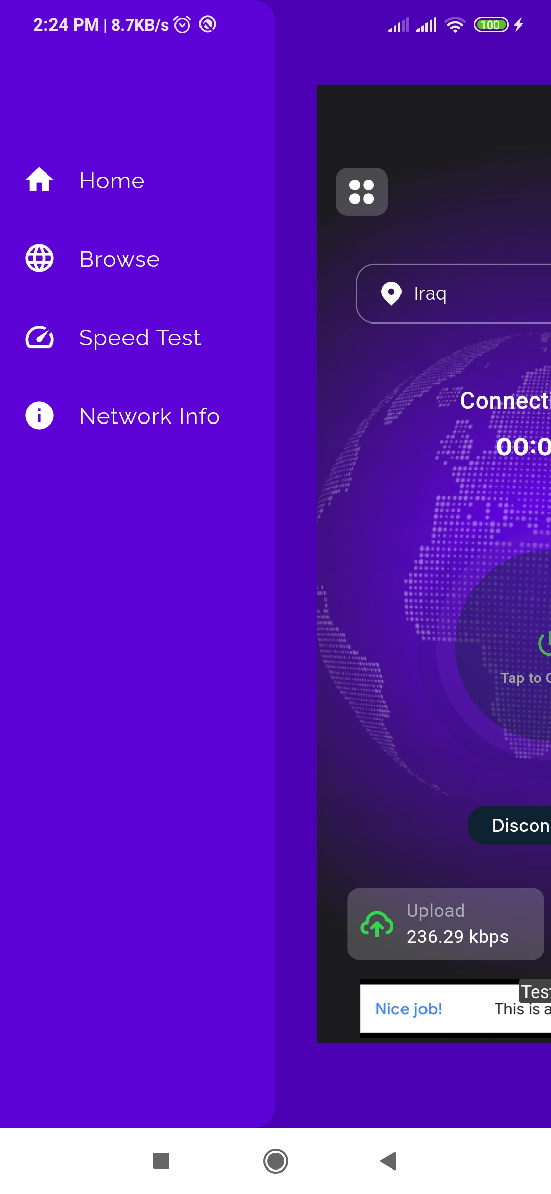 Safe-Online Vpn App with Admin Panel || Admob || Browser (Flutter App) by pixiumlab