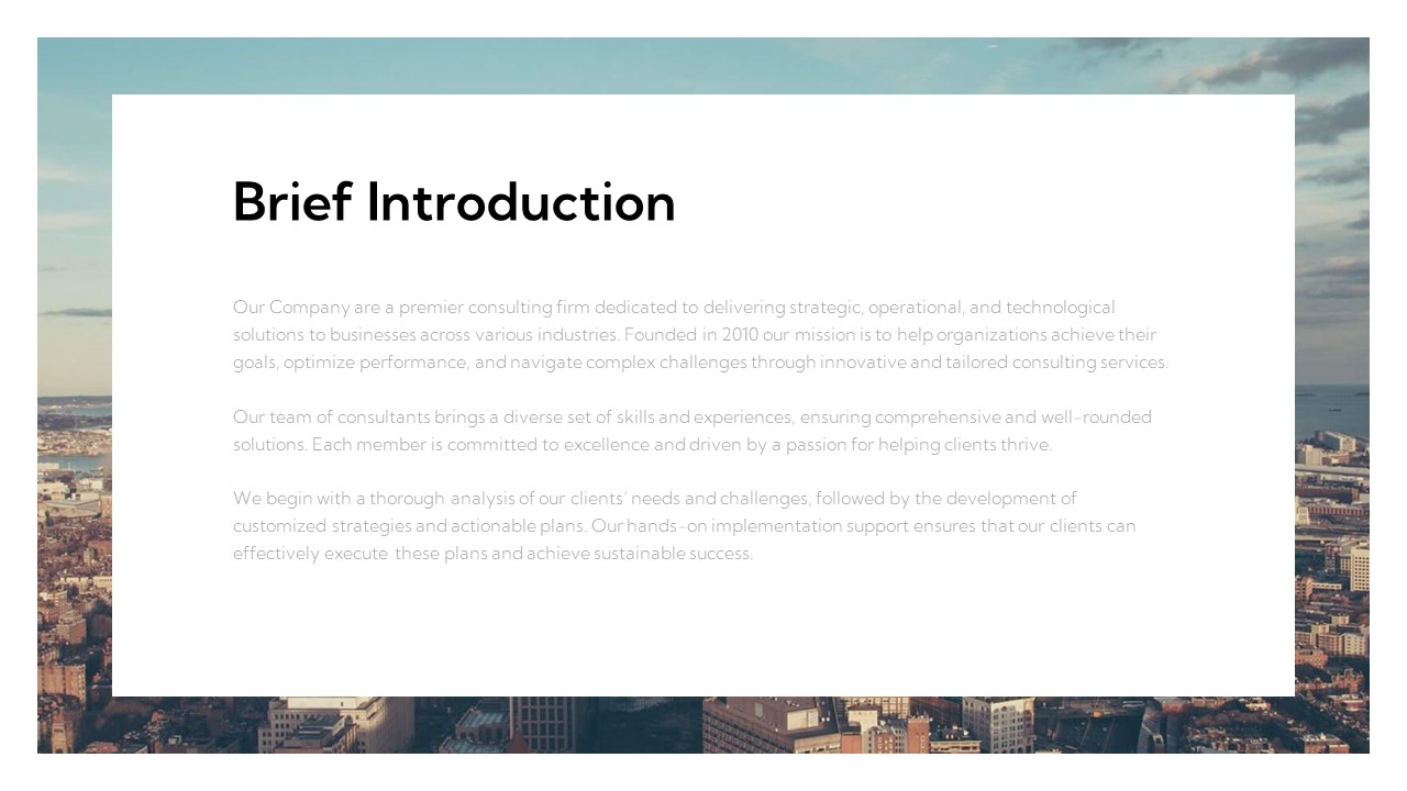 Consulting - Business Powerpoint Template, Presentation Templates ...