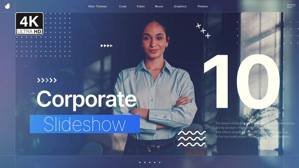 Modern Corporate Slideshow, After Effects Project Files | VideoHive