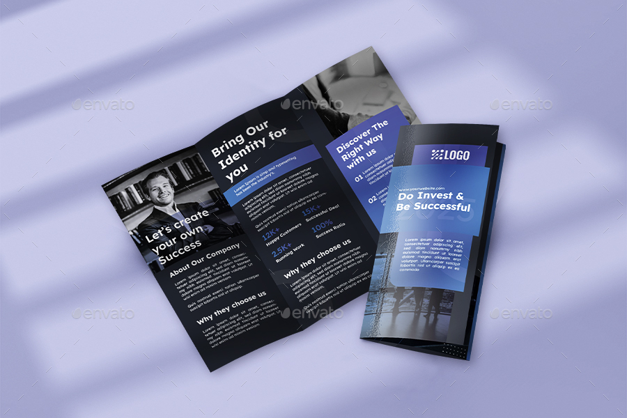 Wealth Management Trifold Brochure, Print Templates | GraphicRiver