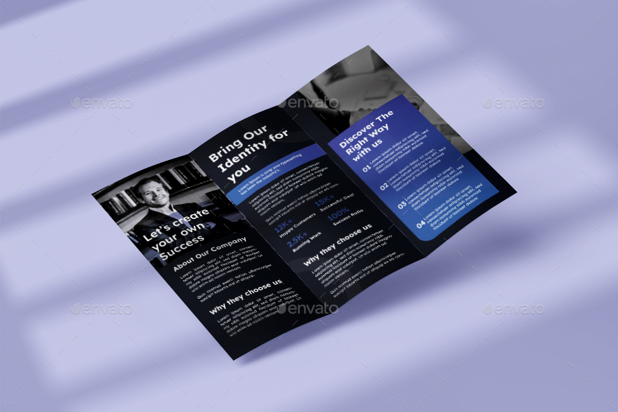 Wealth Management Trifold Brochure, Print Templates | GraphicRiver