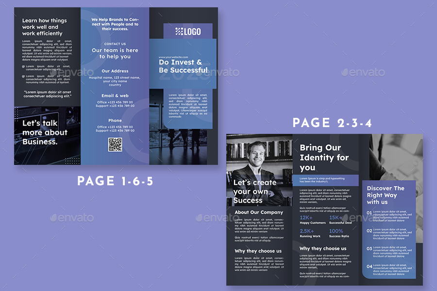 Wealth Management Trifold Brochure, Print Templates | GraphicRiver