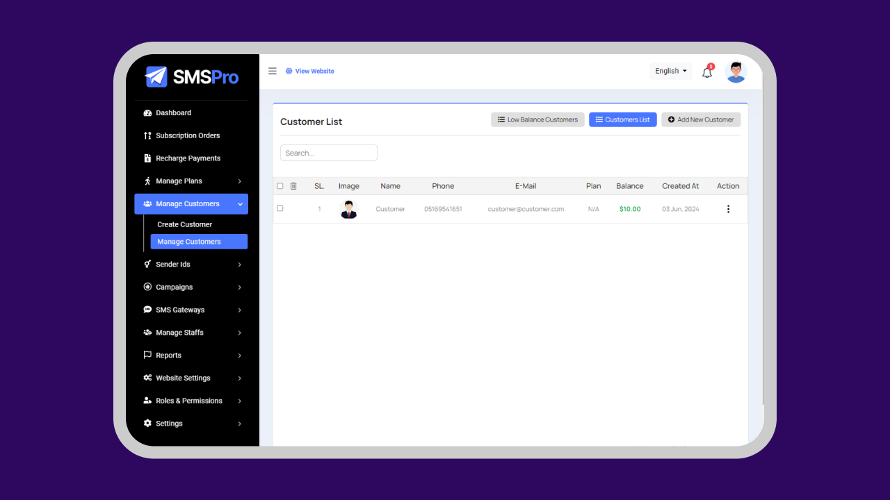 SMSPro - Bulk SMS Marketing Software by Acnoo | CodeCanyon