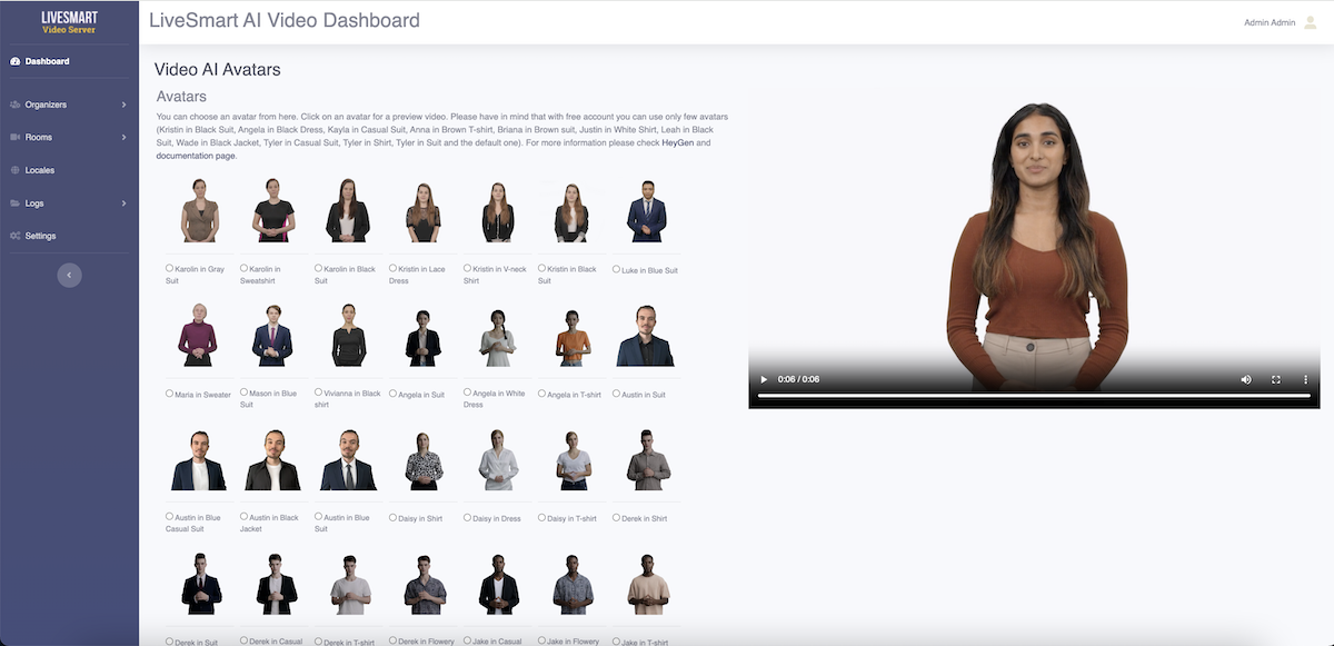 LiveSmart AI Video - Smart Video Avatars with ChatGPT | Node.js by nicky75