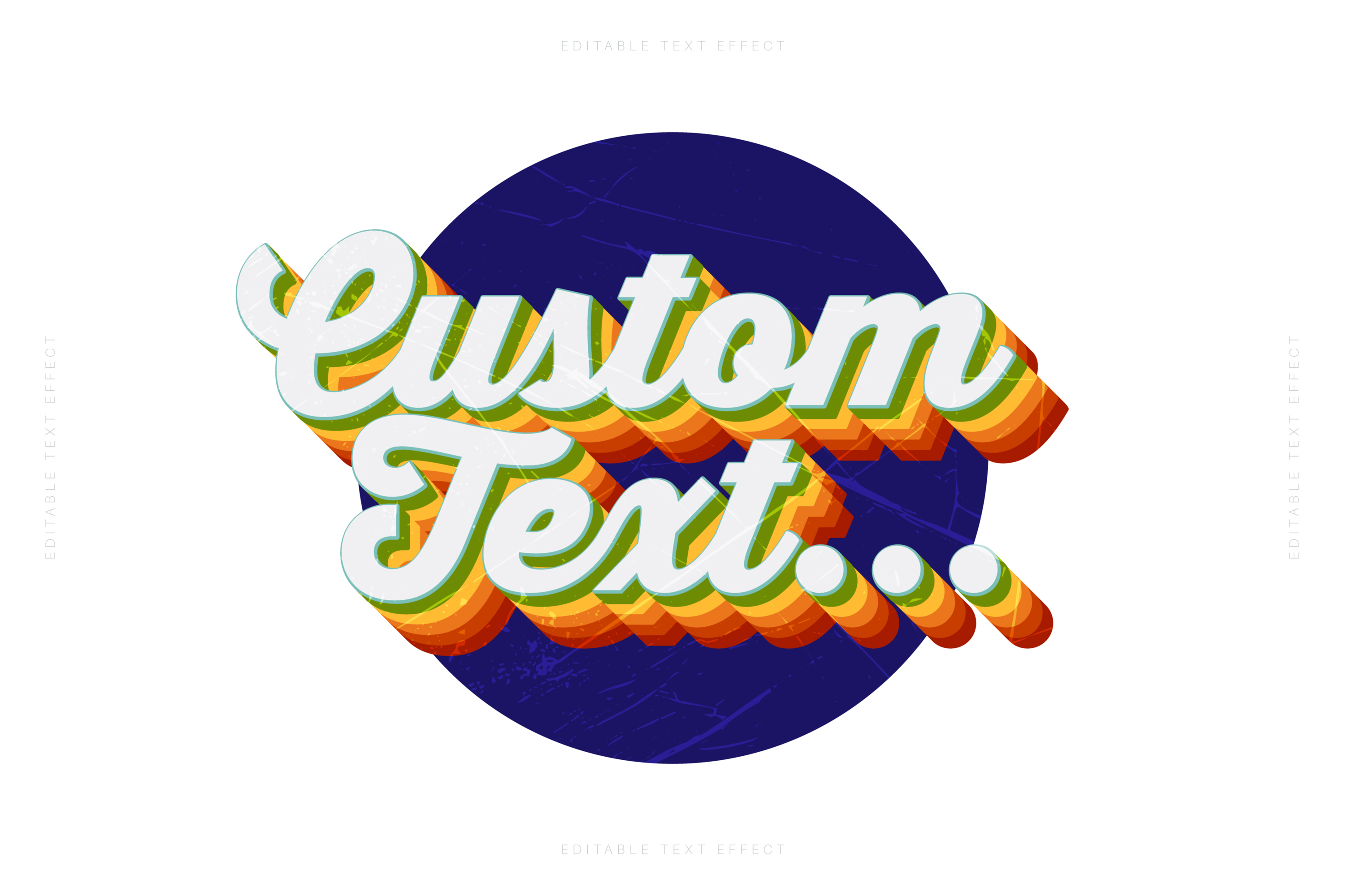 Vintage Editable Text Effect, Add-ons | GraphicRiver