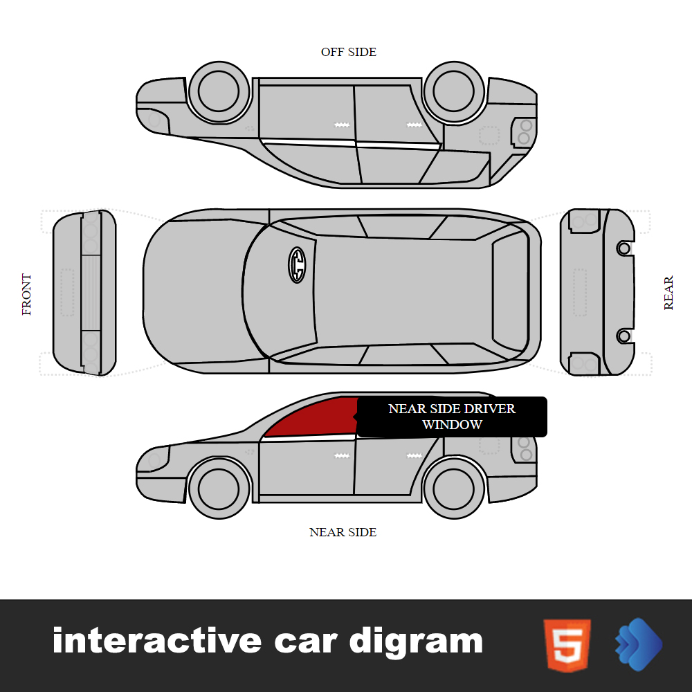 Interactive Car Diagram by freelancertajulrasel | CodeCanyon