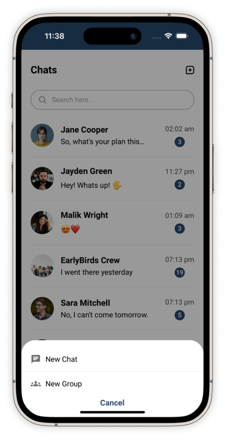 Chat & Group Chat App Template Ionic | Whatsapp Clone Ionic Template | ChatApp by pixelnestlabs
