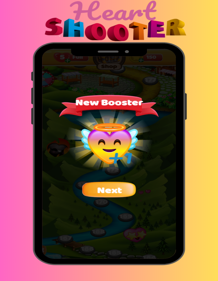 Heart Shooter Game - Android Studio Project with AdMob Ads by SoryMohajer