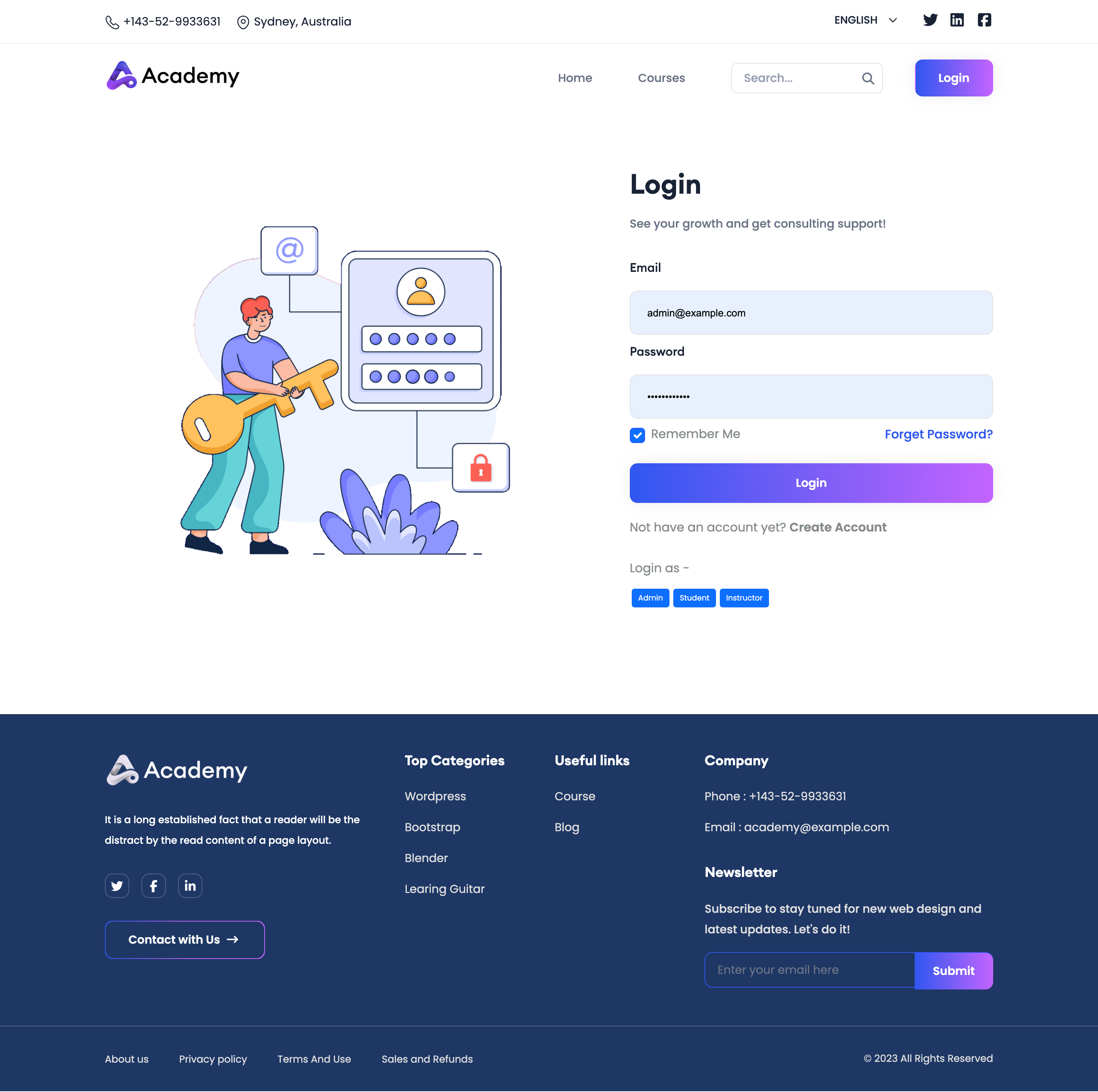Academy LMS Laravel Learning Management System by Creativeitem | CodeCanyon