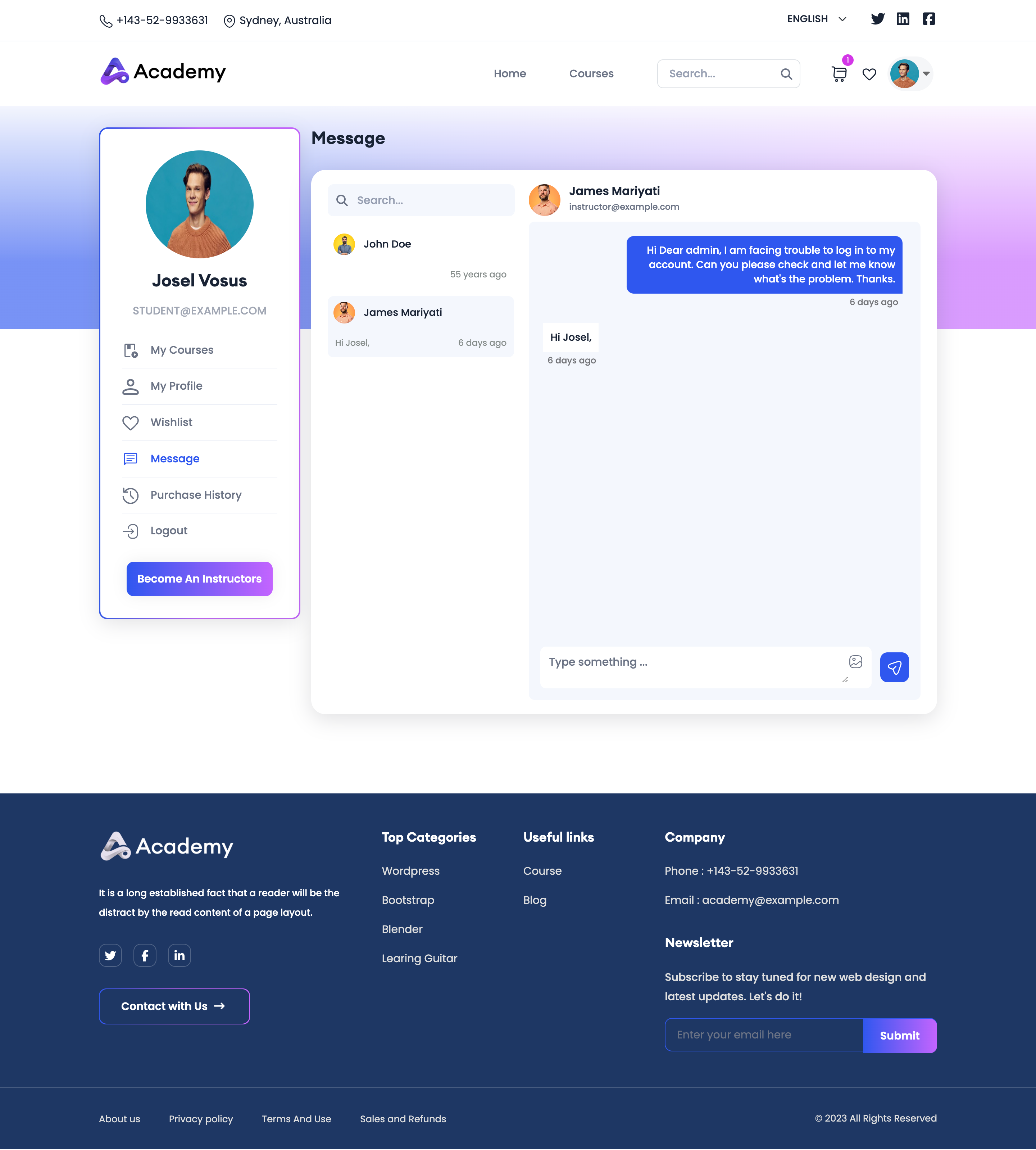 Academy LMS Laravel Learning Management System by Creativeitem | CodeCanyon