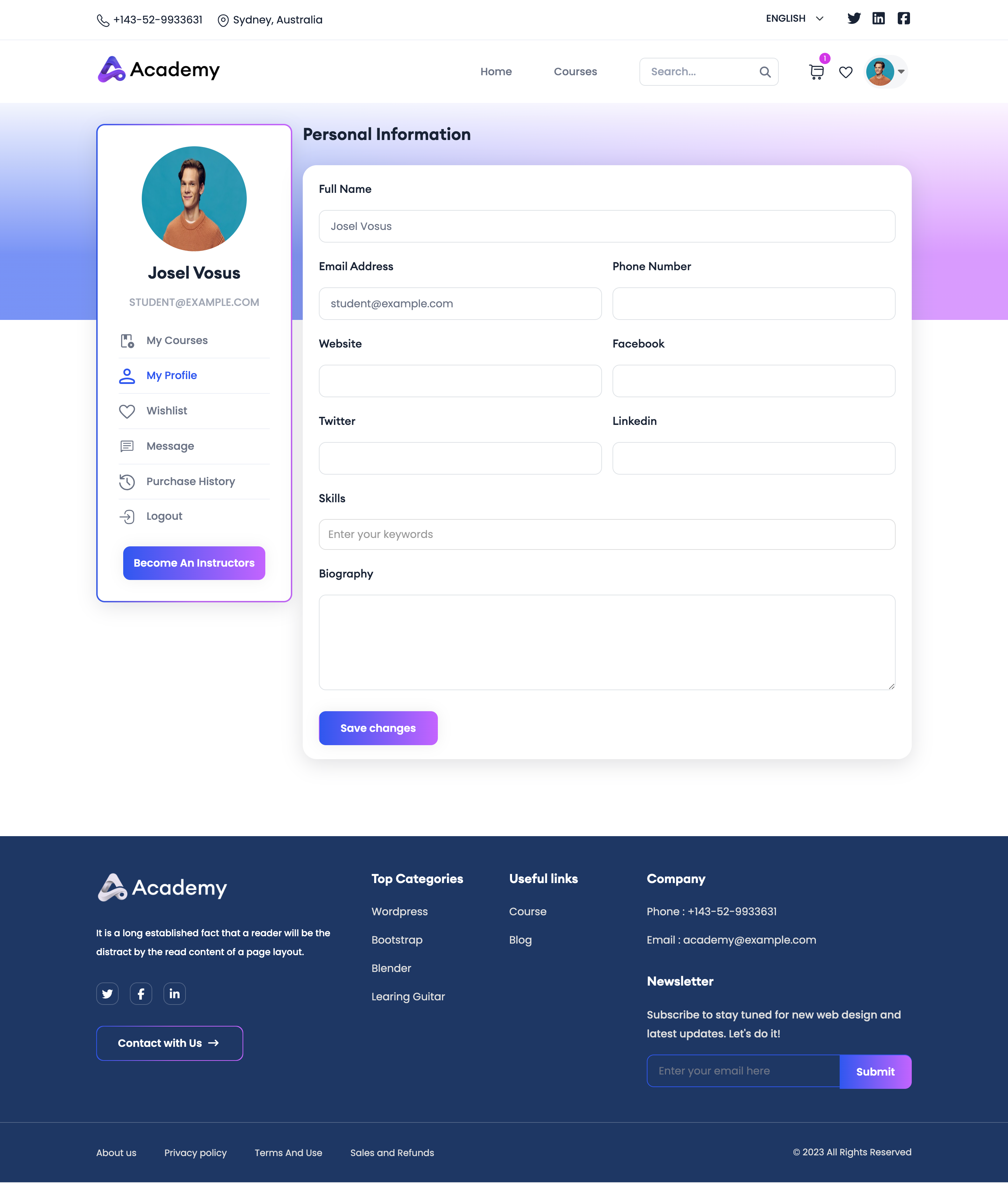 Academy LMS Laravel Learning Management System by Creativeitem | CodeCanyon